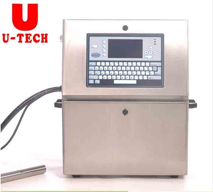 Printer terus menerus online ink-jet coding mesin cetak kayu